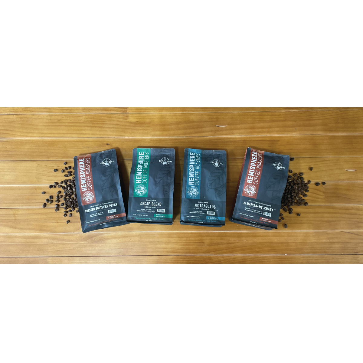 12oz Bags – Hemisphere Coffee Roasters