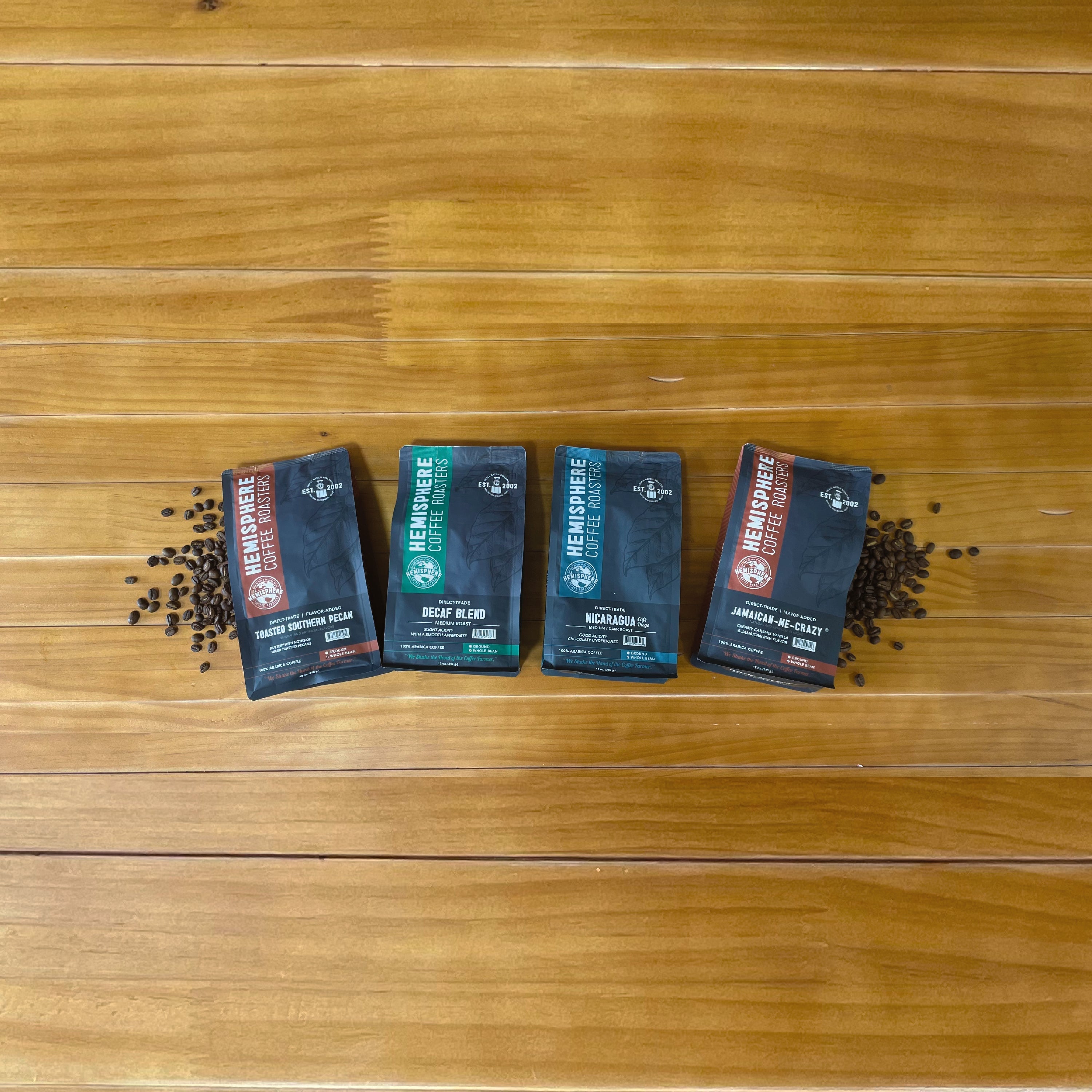 12 oz. Bags – Hemisphere Coffee Roasters