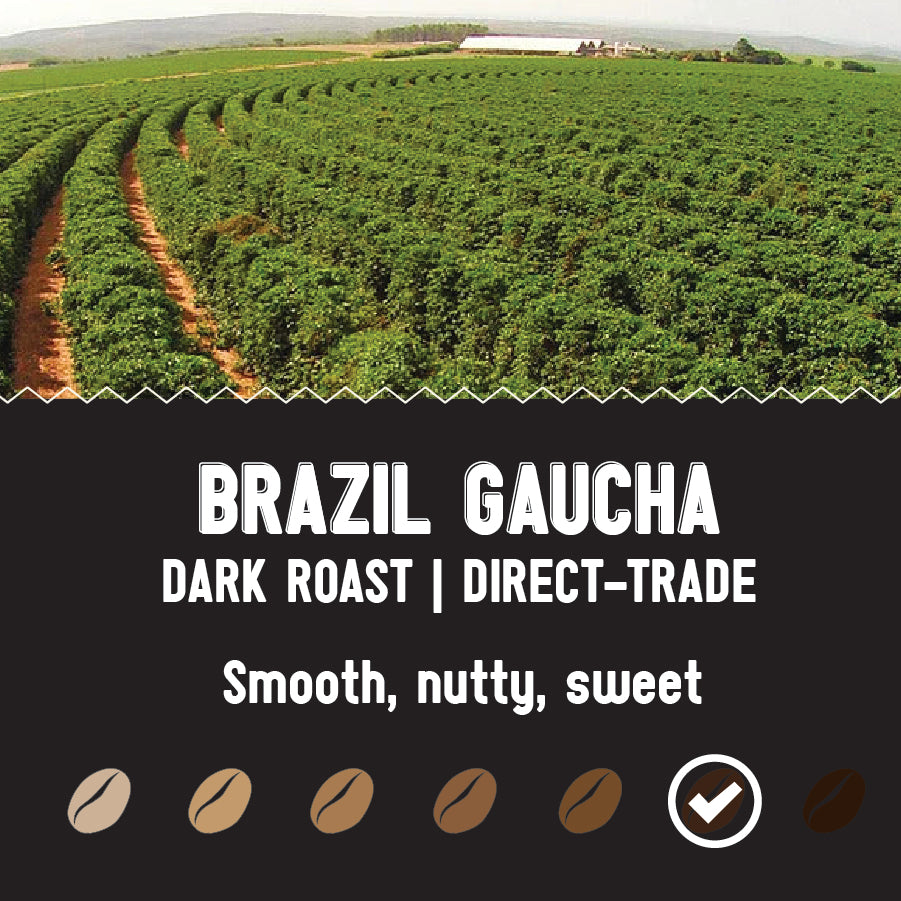 Brazil Gaucha - Dark Roast | Bulk 5lb. – Hemisphere Coffee Roasters