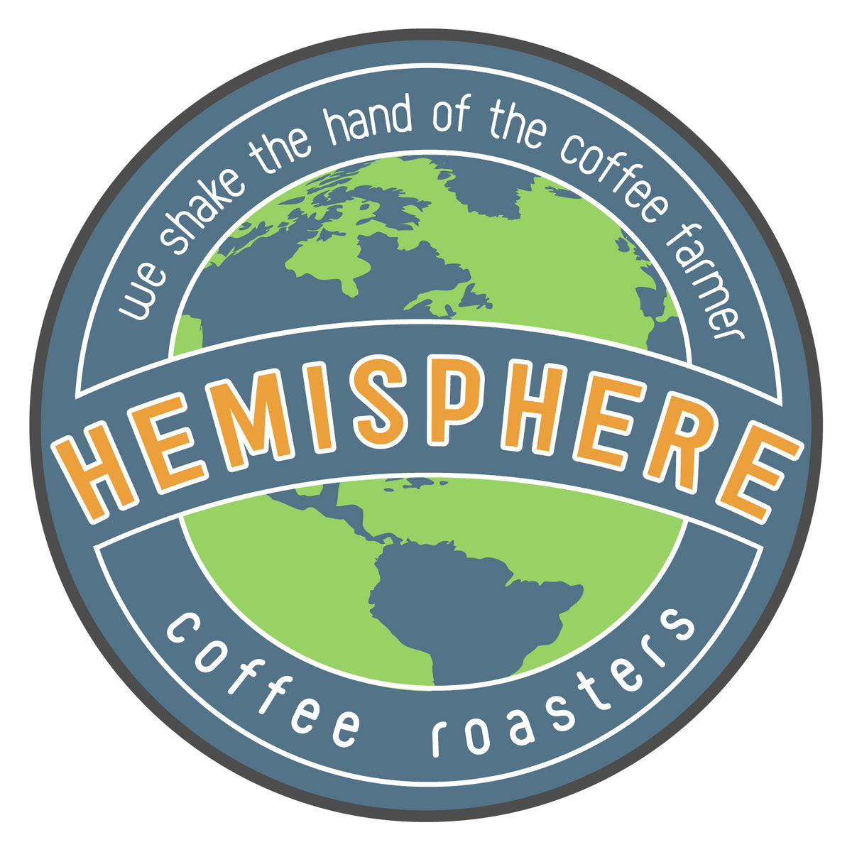Hemisphere Sticker – Hemisphere Coffee Roasters