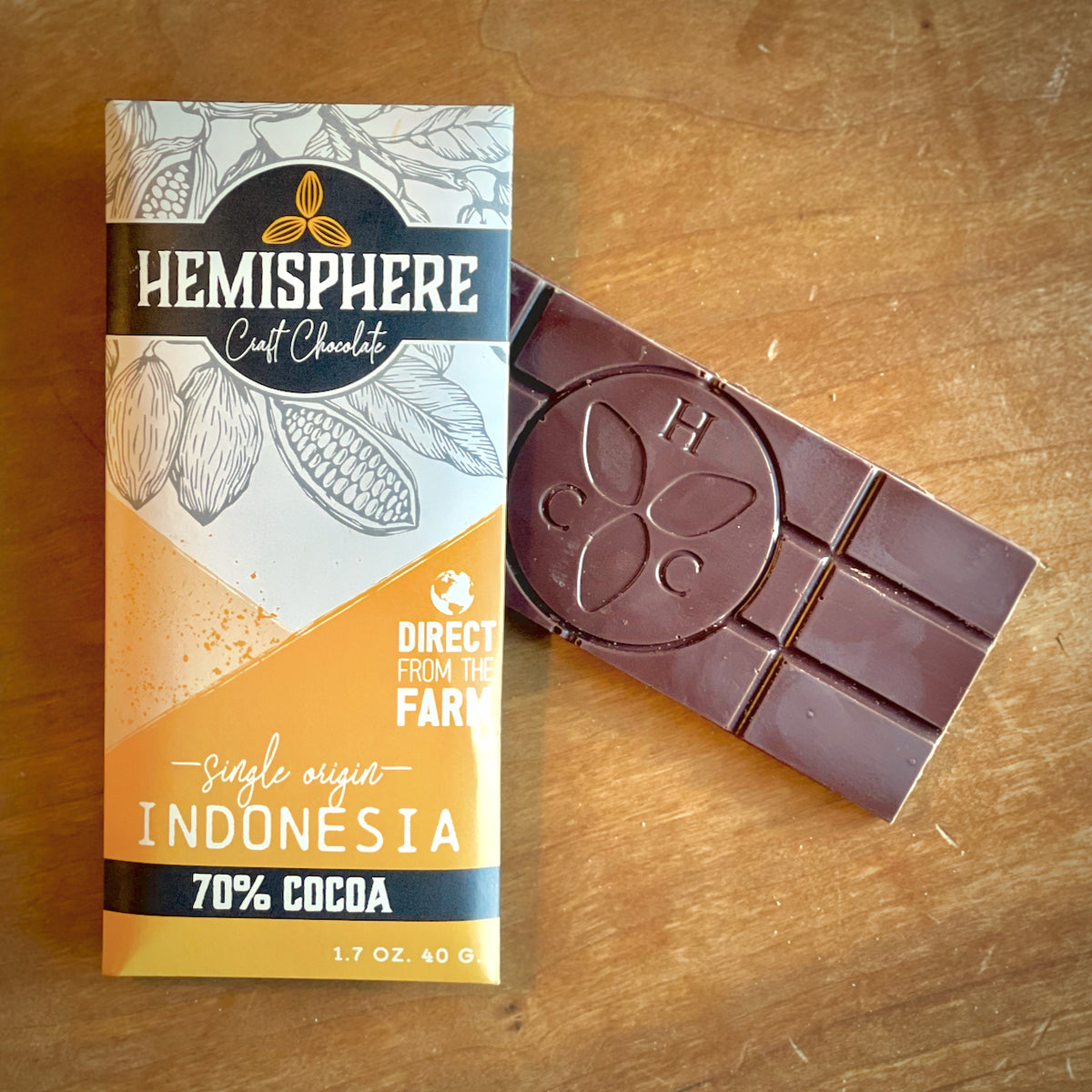 Indonesia - Bean to Bar Craft Chocolate – Hemisphere Coffee Roasters